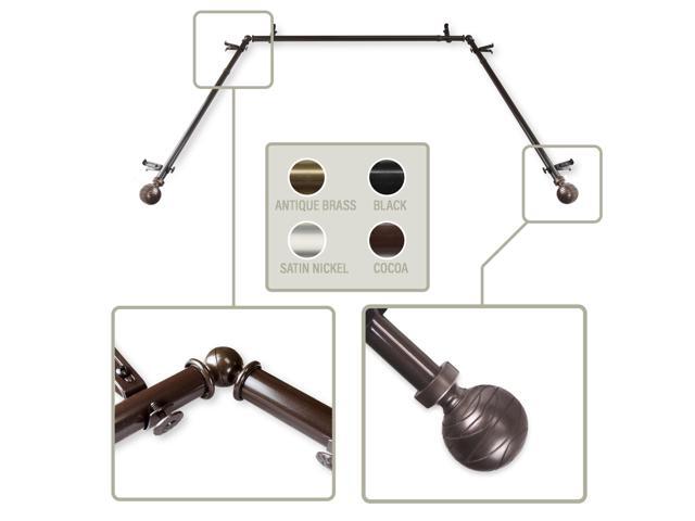 Click here for Lynn 13/16 inch Bay Window Curtain Rod 20-36  38-7... prices