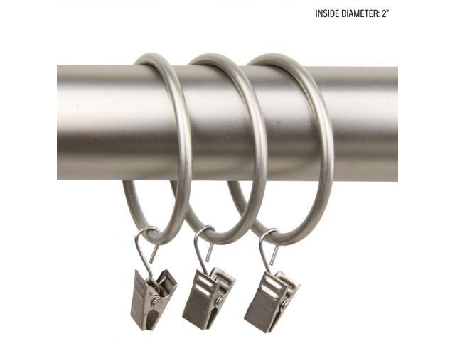 Click here for Decorative 2 inch Ring with Clip (Set of 10) - Sat... prices