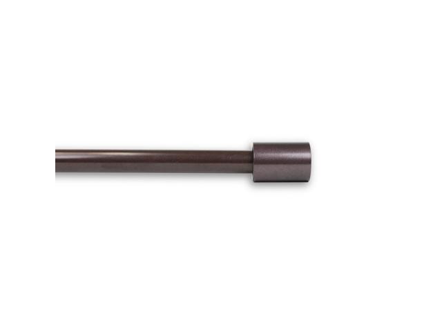 Click here for Bertha Curtain Rod 5/8 inch 48-84 Inch - Cocoa prices