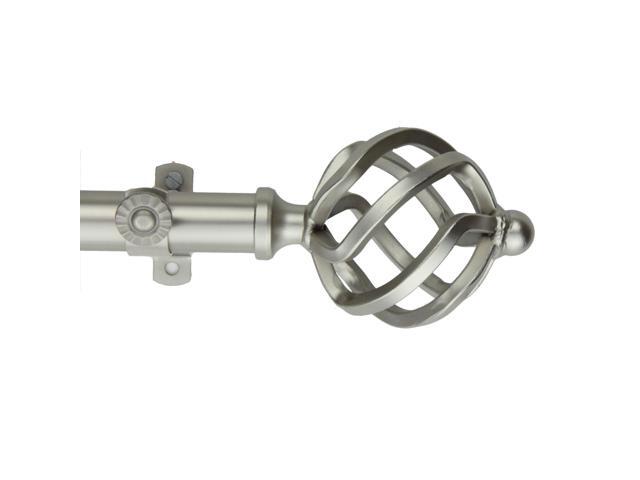 Click here for Roman Curtain Rod 13/16 inch 28-48 - Satin Nickel prices