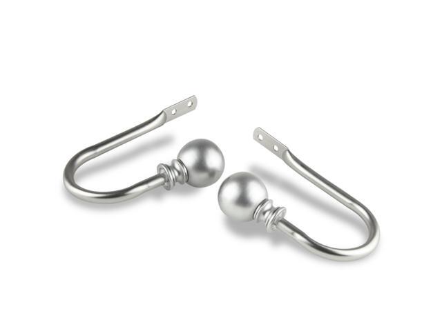 Click here for Mona Curtain Rod Holdback - Satin Nickel prices