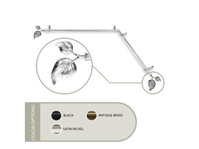 Click here for Eve Corner Window Curtain Rod 13/16 inch 120-170 -... prices