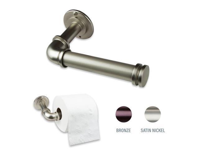 Click here for Single Toilet Paper Holder - Satin Nickel prices