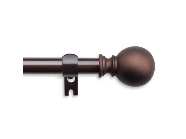 Click here for Mona Curtain Rod 5/8 inch 84-120 Inch - Cocoa prices