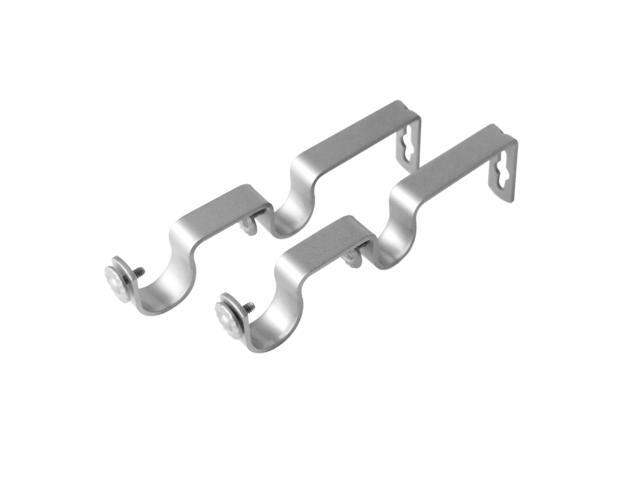 Click here for 1 Inch Double Brackets - Satin Nickel prices