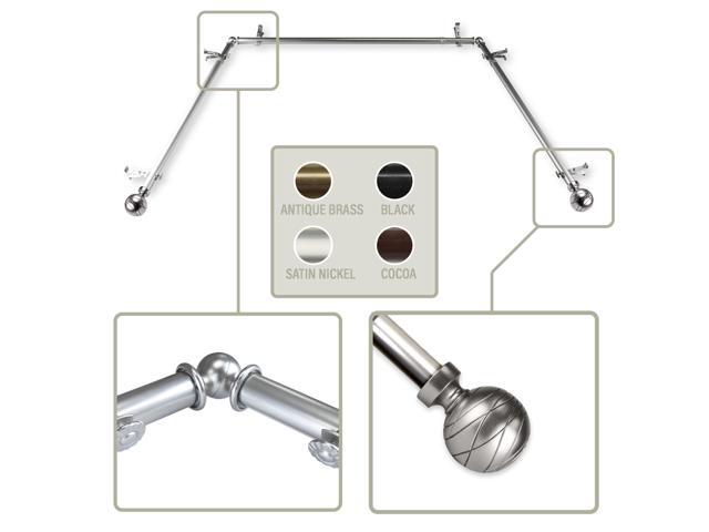 Click here for Lynn 13/16 inch Bay Window Curtain Rod 20-36  38-7... prices