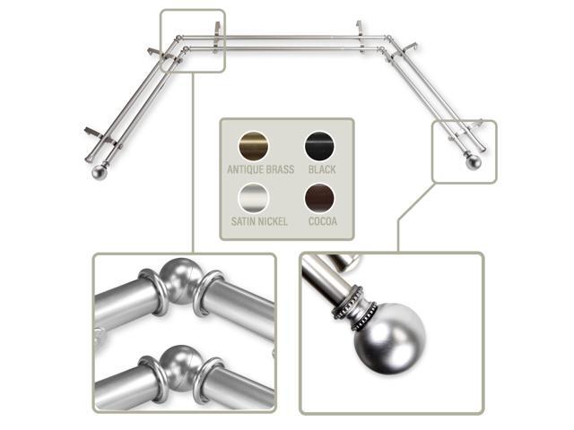 Click here for Lex 13/16 inch Bay Window Double Curtain Rod 20-36... prices