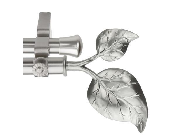 Click here for Eve Double Curtain Rod 13/16 inch 48-84 - Satin Ni... prices