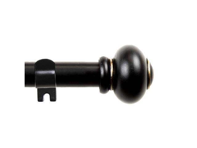 Click here for Carl Curtain Rod 5/8 inch 48-84 Inch - Black prices