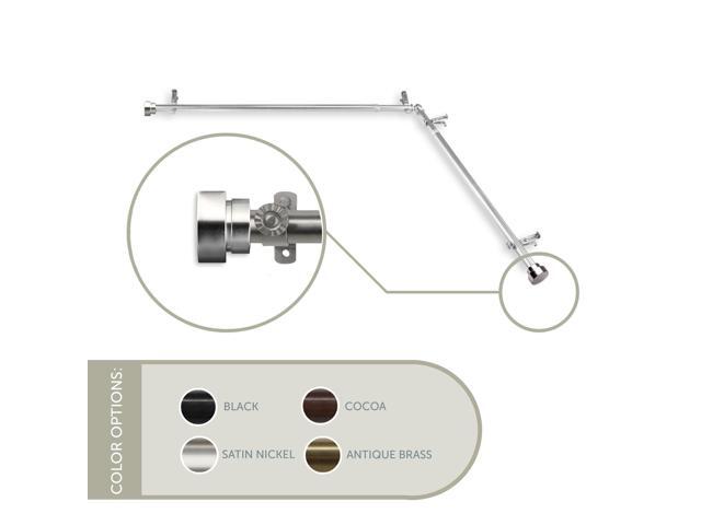 Click here for Thornhill Corner Window Curtain Rod 13/16 inch 28-... prices