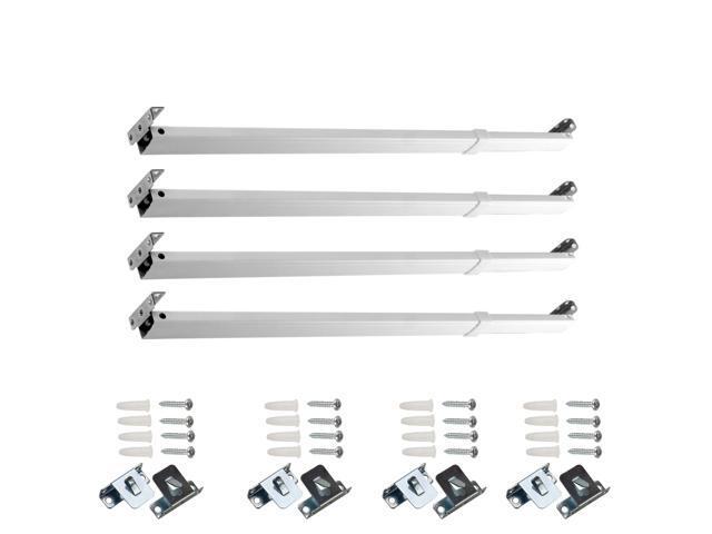 Click here for Flat Sash Rods 20-36 inch (Set of 4) - White prices