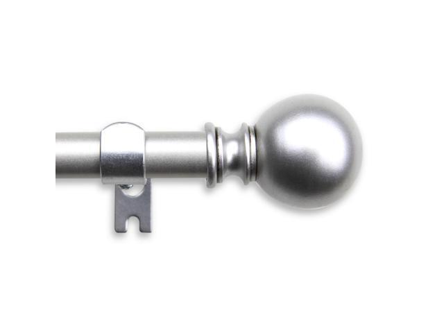Click here for Mona Curtain Rod 5/8 inch 28-48 Inch - Satin Nicke... prices