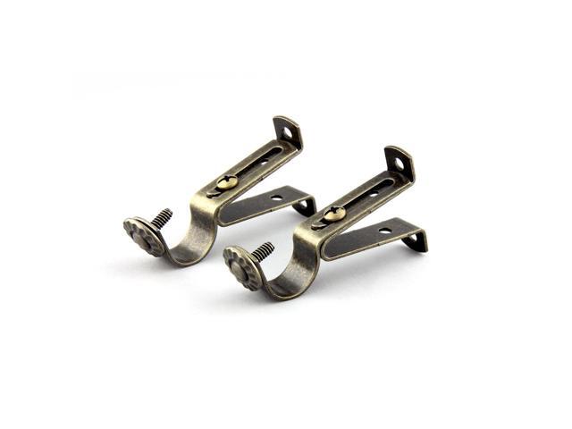 Click here for 13/16 inch Single Brackets Pair - Antique Brass prices