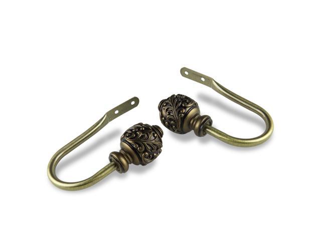 Click here for Ivana Curtain Rod Holdback - Antique Gold prices