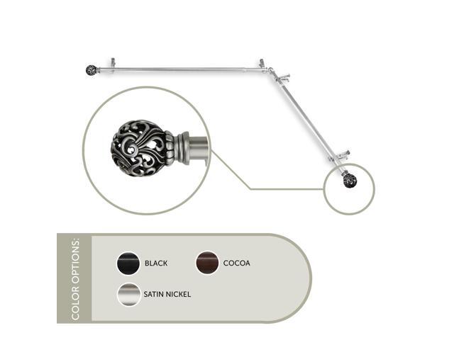 Click here for Cilla Corner WIndow Curtain Rod 13/16 inch 66-120... prices