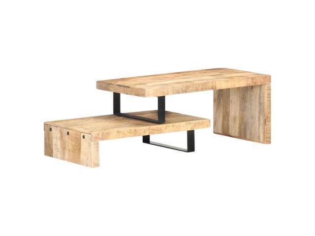 Click here for vidaXL 2 Piece Coffee Table Set Solid Mango Wood prices