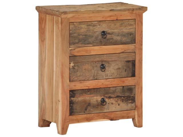 Click here for vidaXL Sideboard 23.6x13x29.5 Solid Acacia Wood an... prices