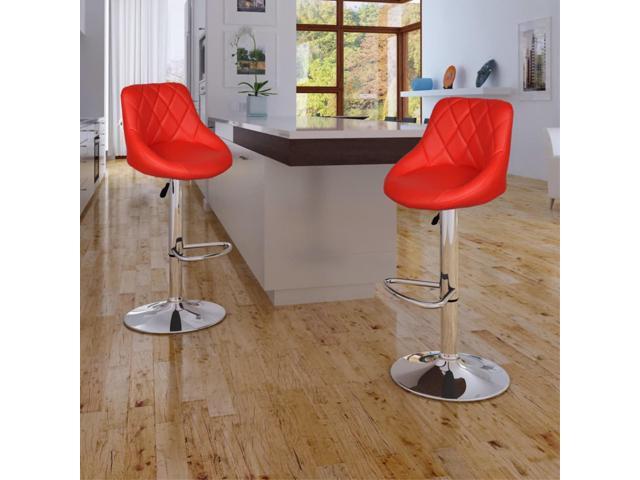 Click here for vidaXL Bar Stools 2 pcs Red Faux Leather prices