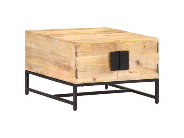 Click here for vidaXL Coffee Table 26.4x26.4x17.7 Solid Mango Woo... prices