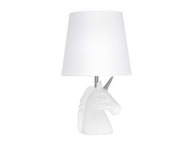 Click here for Simple Designs Sparkling Silver and White Unicorn... prices