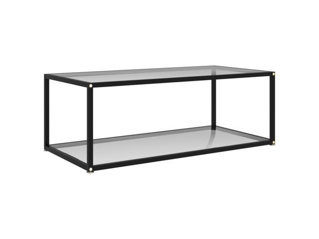 Click here for vidaXL Tea Table Transparent 39.4x19.7x13.8 Temper... prices