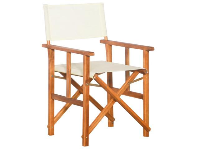 Click here for vidaXL Directors Chair Solid Acacia Wood prices