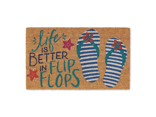 Click here for DII Flip Flop Life Doormat prices