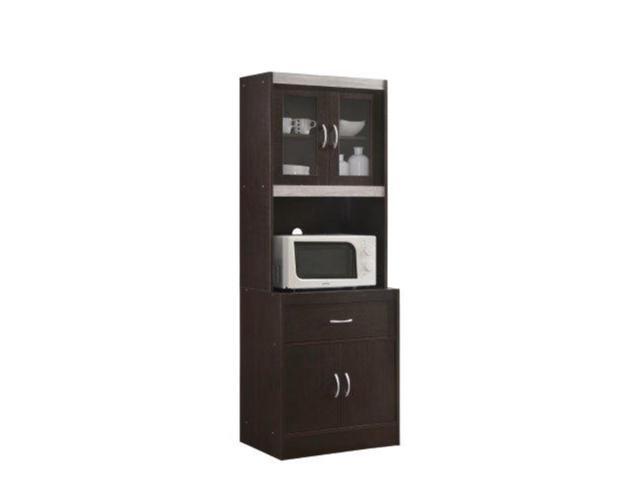 Click here for Hodedah Kitchen Cabinet with 1-Drawer  plus Space... prices