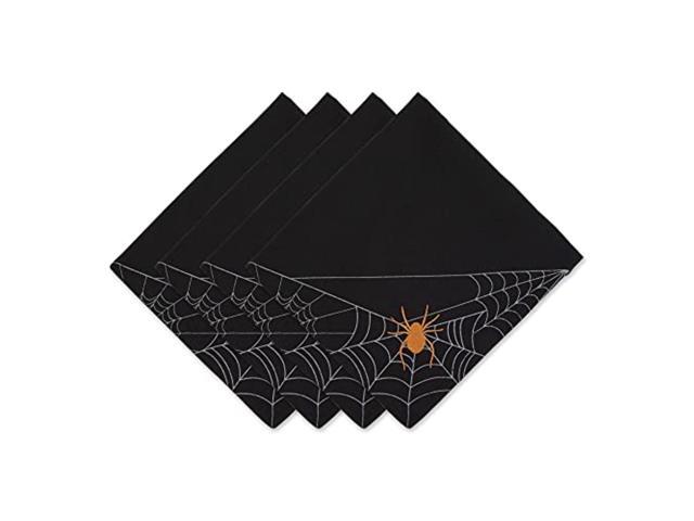 Click here for DII Spooky Spiderweb Embellished Napkin (Set of 4) prices