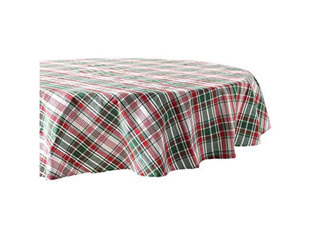Click here for DII Yuletide Plaid Tablecloth 70 Round prices
