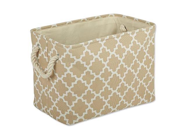 Click here for DII Polyester Bin Lattice Vintage Linen Rectangle... prices