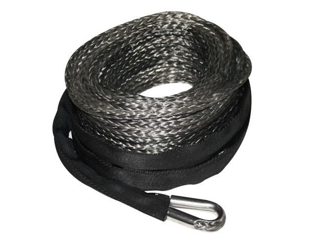 Click here for Synthetic Rope 12mm x 80 Foot Gray Bulldog Winch prices