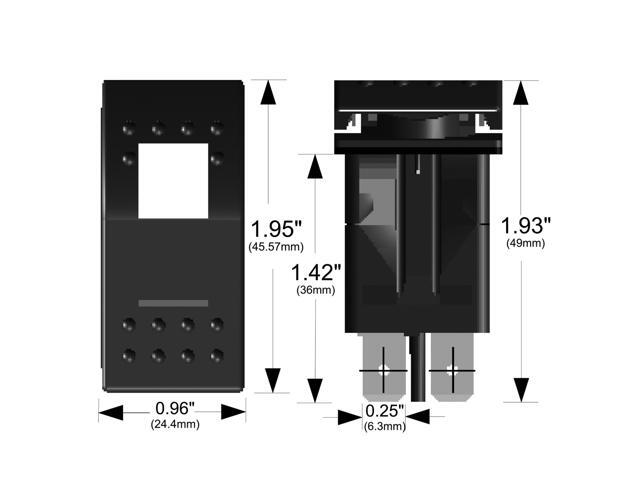Click here for Rocker Switch On/Off 5 Pin White Bulldog Winch prices