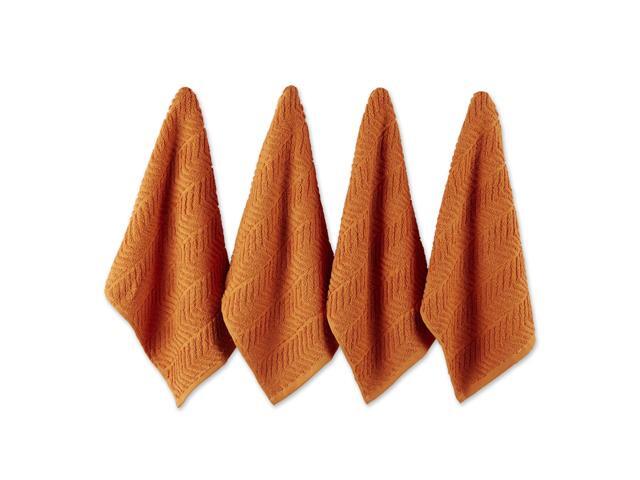 Click here for DII Pumpkin Spice Chevron Luxury Barmop (Set of 4) prices