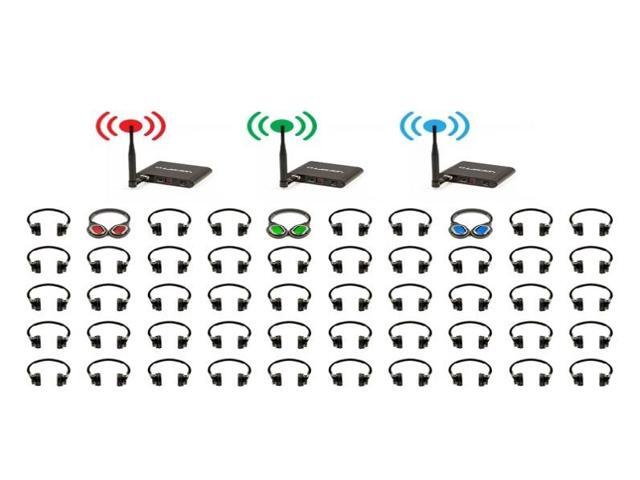 Click here for Silent Disco pack with 3 Transmittersand50 Wireles... prices