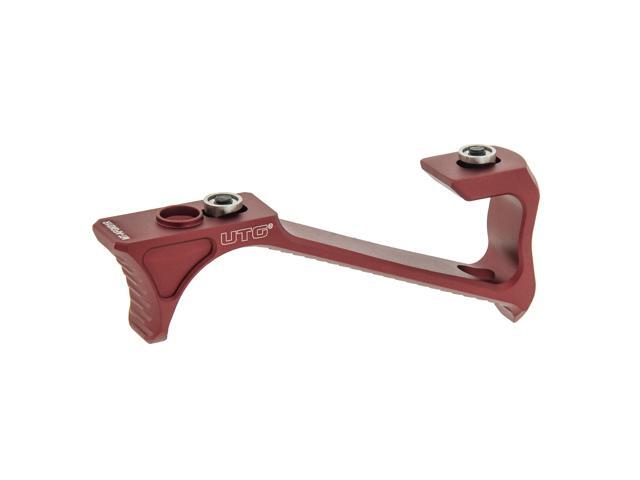 Click here for UTG Ultra Slim Angled Foregrip  Keymod  Matte Red prices