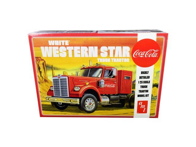 Click here for Skill 3 Model Kit White Western Star Semi Truck Tr... prices