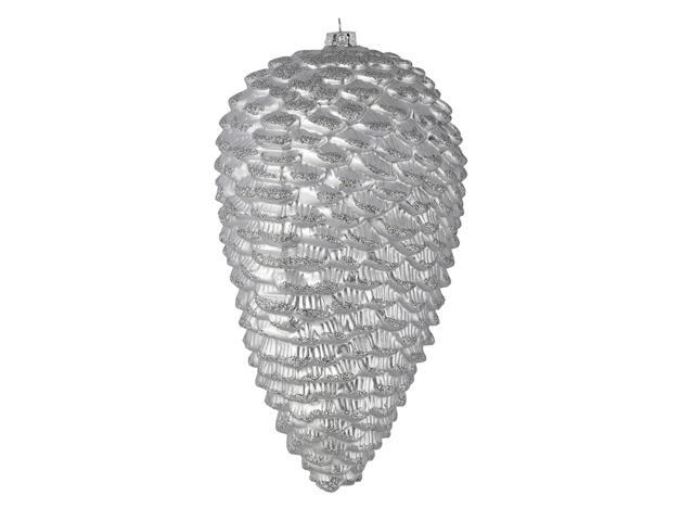 Click here for 7 Silver Matte Glitter Pinecone 4/Bag prices