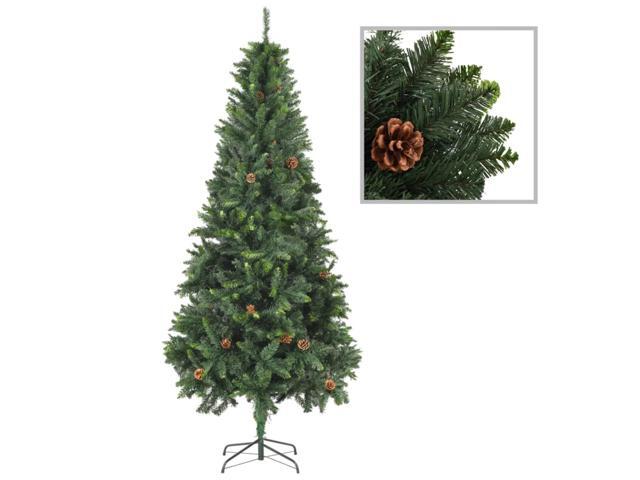 Click here for vidaXL Artificial Christmas Tree with Pine Cones G... prices