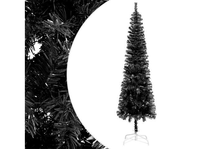 Click here for vidaXL Slim Christmas Tree Black 47.2 prices