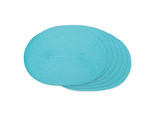 Click here for DII Aqua Oval Pp Woven Placemat (Set of 6) prices