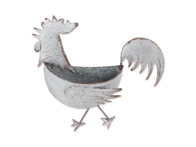 Click here for DII Rooster Galvanized Wall Planter prices