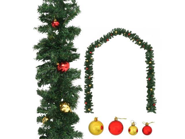 Click here for vidaXL Christmas Garland Decorated with Baubles 32... prices