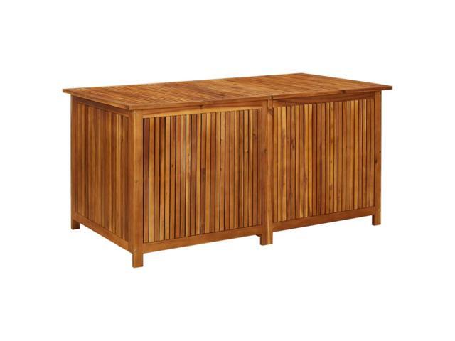 Click here for vidaXL Garden Storage Box 59x31.4x29.5 Solid Acaci... prices