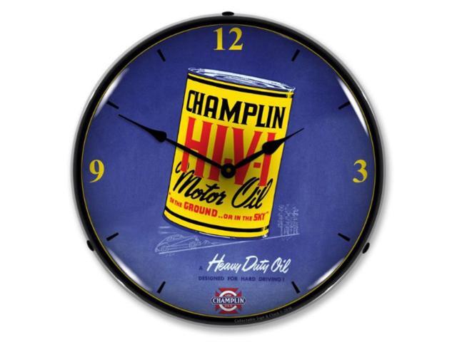 Click here for 1611678 Champlin Oil clock - Made in USA prices