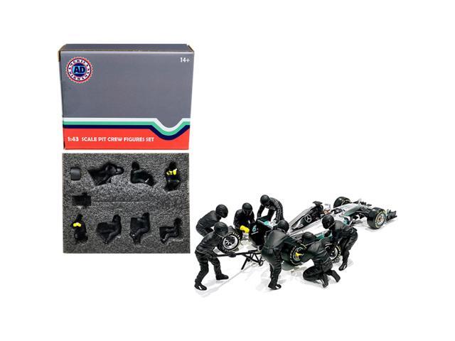 Click here for Formula One F1 Pit Crew 7 Figurine Set Team Black... prices