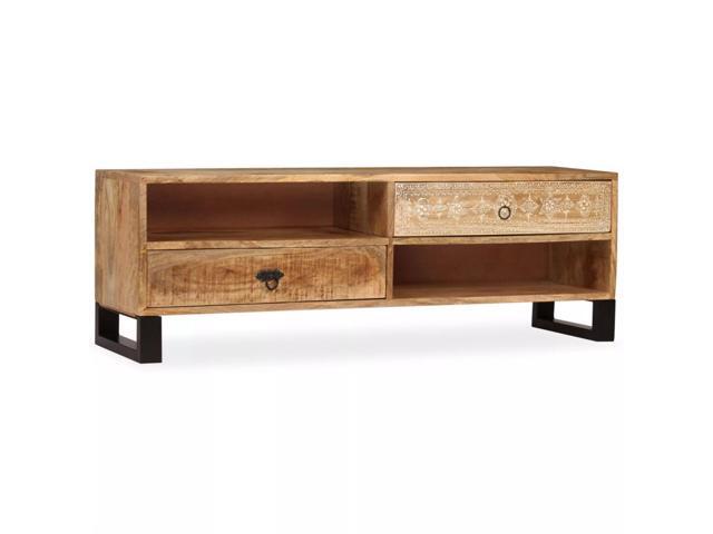 Click here for vidaXL TV Cabinet Solid Mango Wood 47.2x11.8x15.7 prices