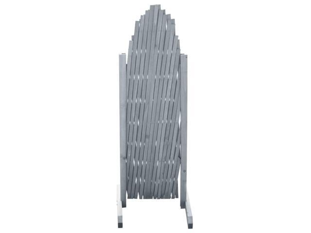 Click here for vidaXL Trellis Fence Solid Firwood 5.9x3.3 Gray prices