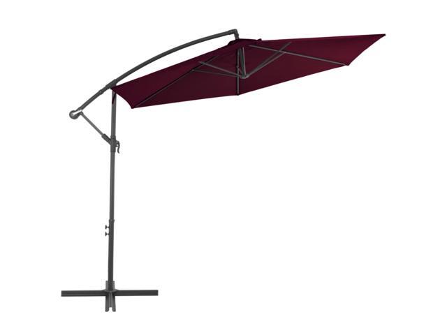 Click here for vidaXL Cantilever Umbrella with Aluminum Pole Bord... prices