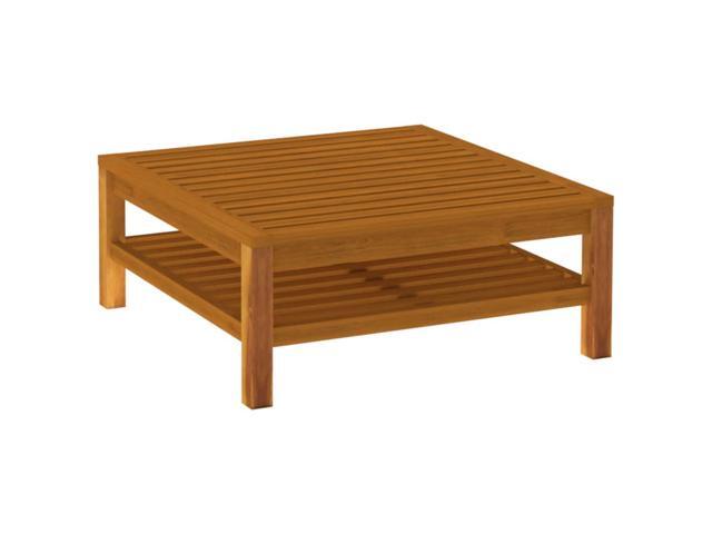 Click here for vidaXL Coffee Table 25.6x25.6x13.8 Solid Acacia Wo... prices